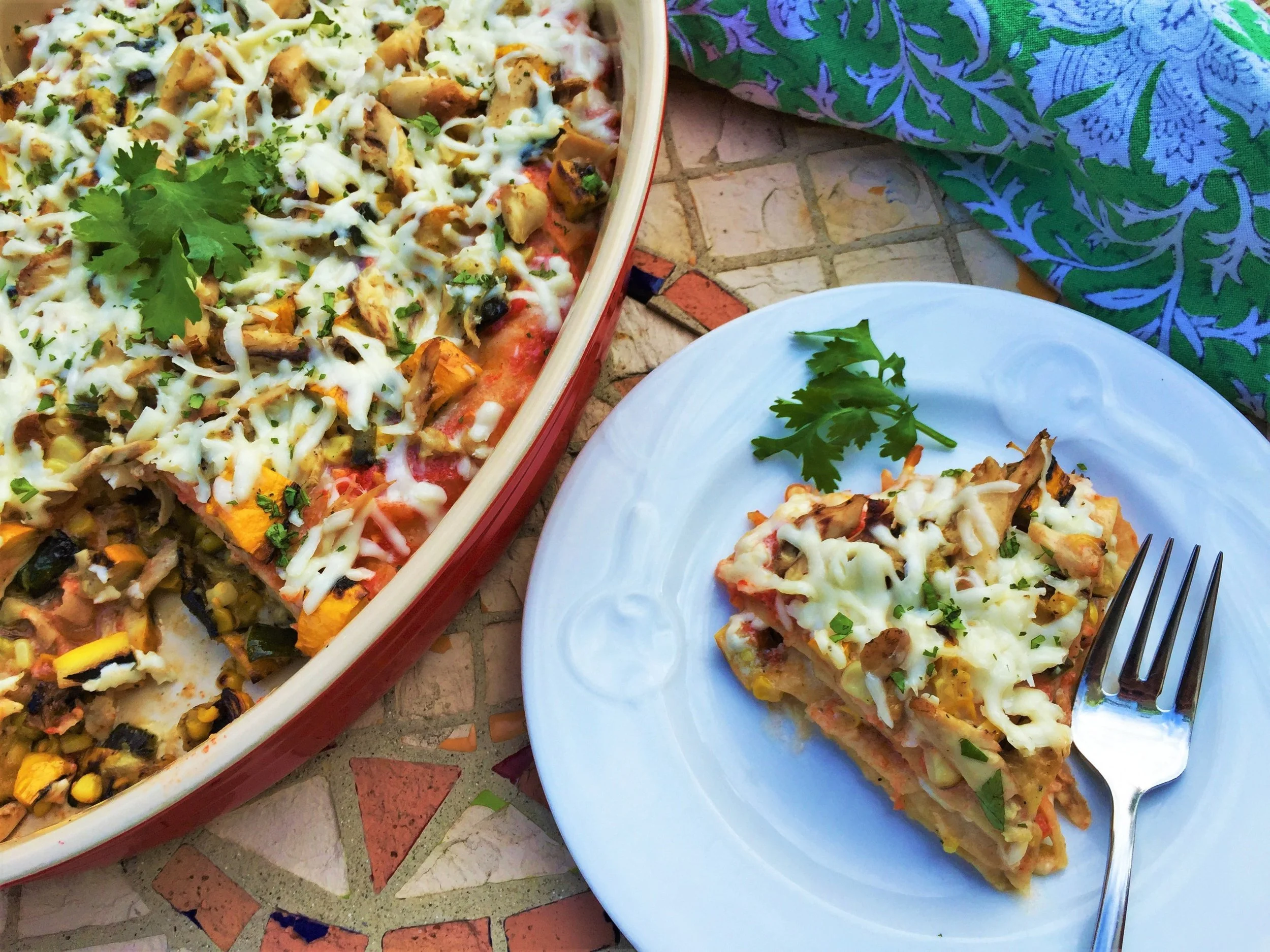 Budin Azteca (Mexican Tortilla Casserole) — Adventure Kitchen
