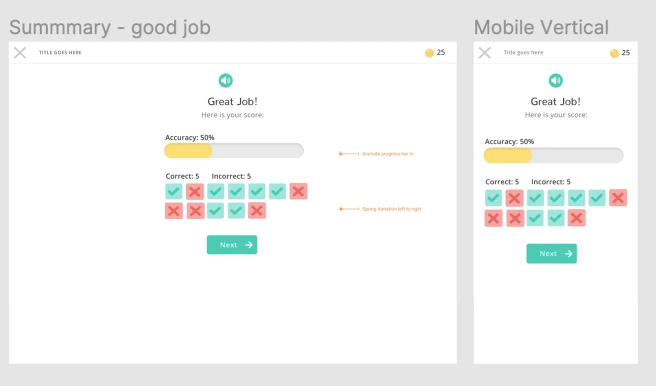 Freckle Responsive Student Dashboard — Devi Pellerin