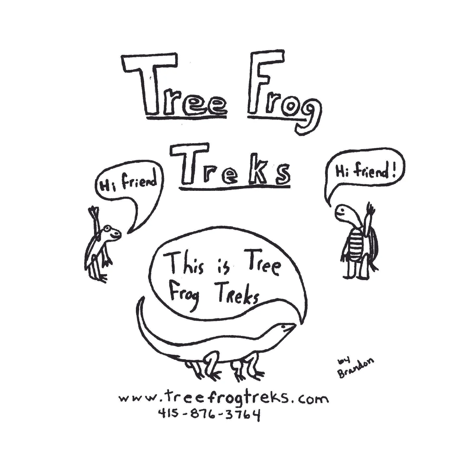 STICKER SWEEPSTAKE — Tree Frog Treks