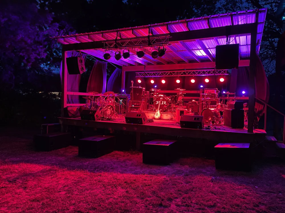 Outdoor Stage Night