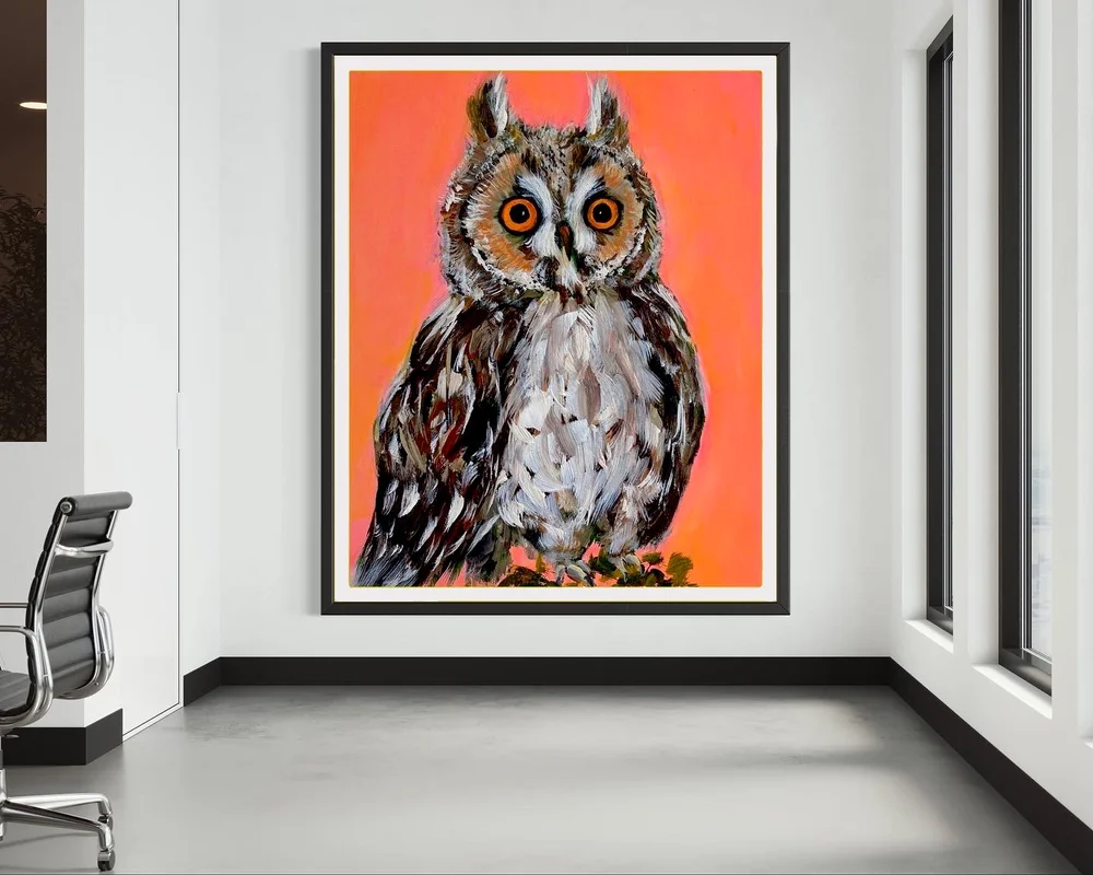 Great Horned Owl Art