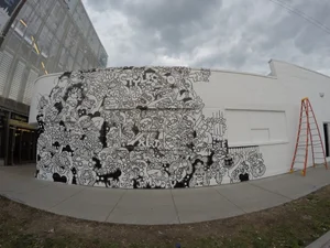 West Loop/Fulton Market, Chicago, Lake and Morgan Mural — Lauren Asta