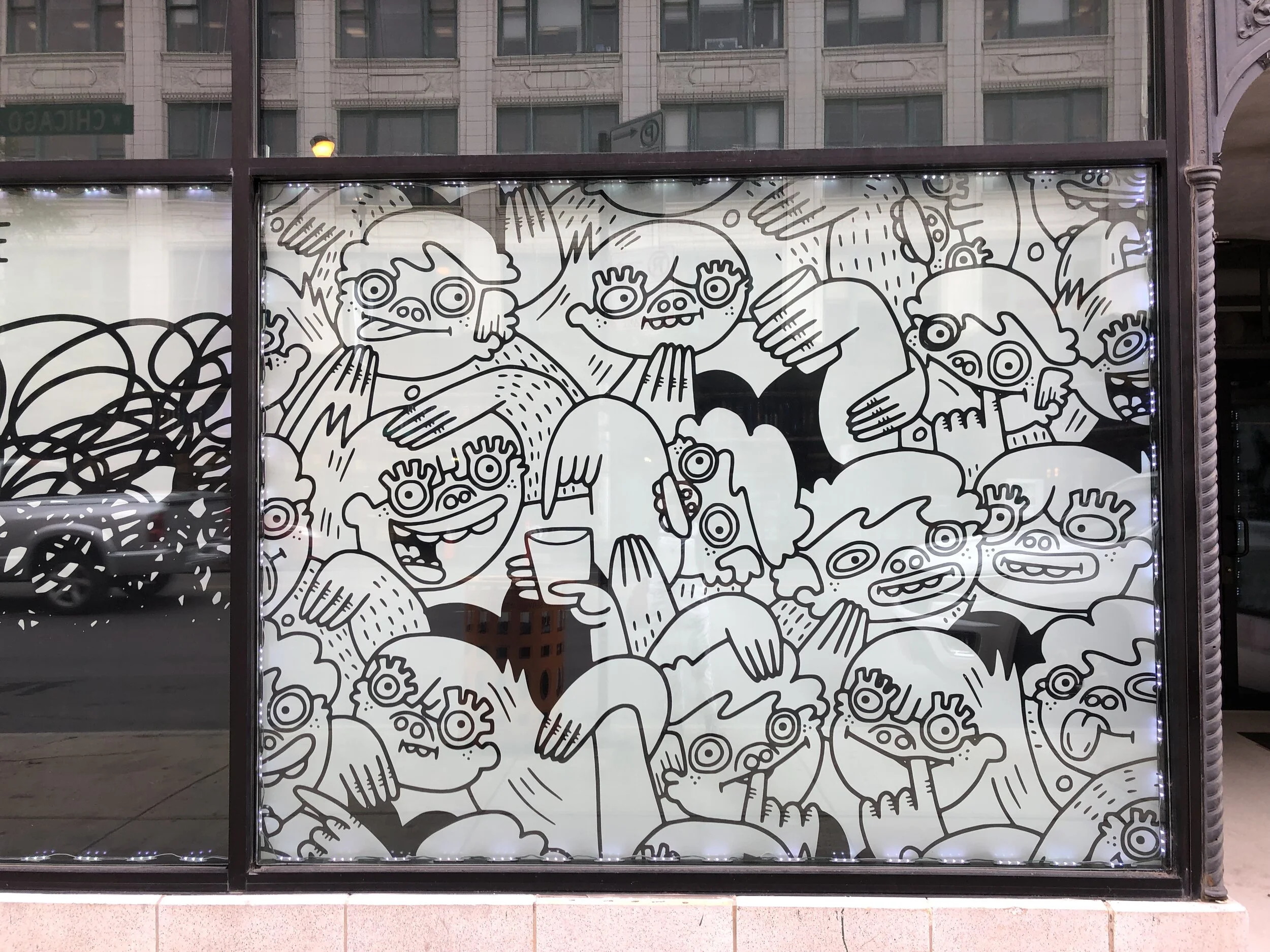 The Annex Window Installations, Chicago, Illinois — Lauren Asta