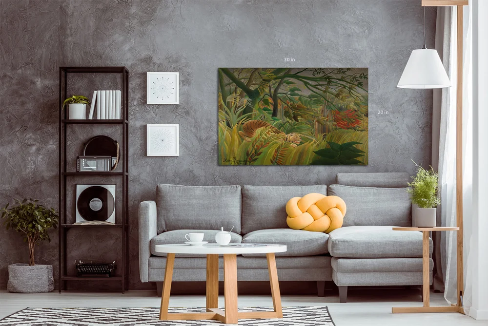 Henri Rousseau Surprised