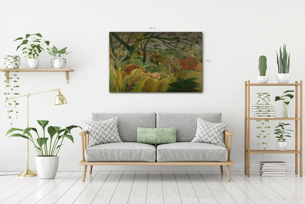 Henri Rousseau Surprised