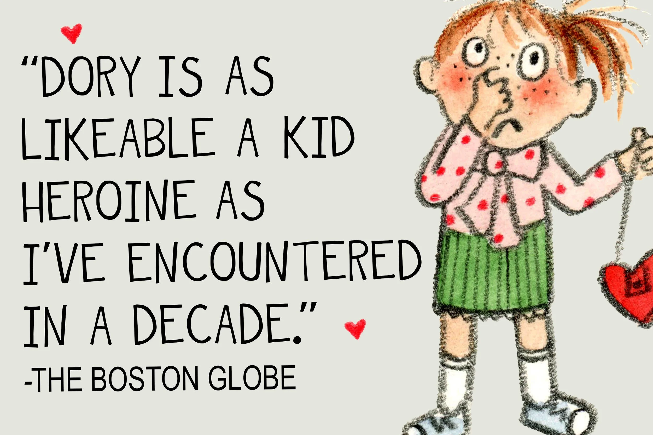 abby hanlon, author and illustrator of Dory Fantasmagory, a best ...