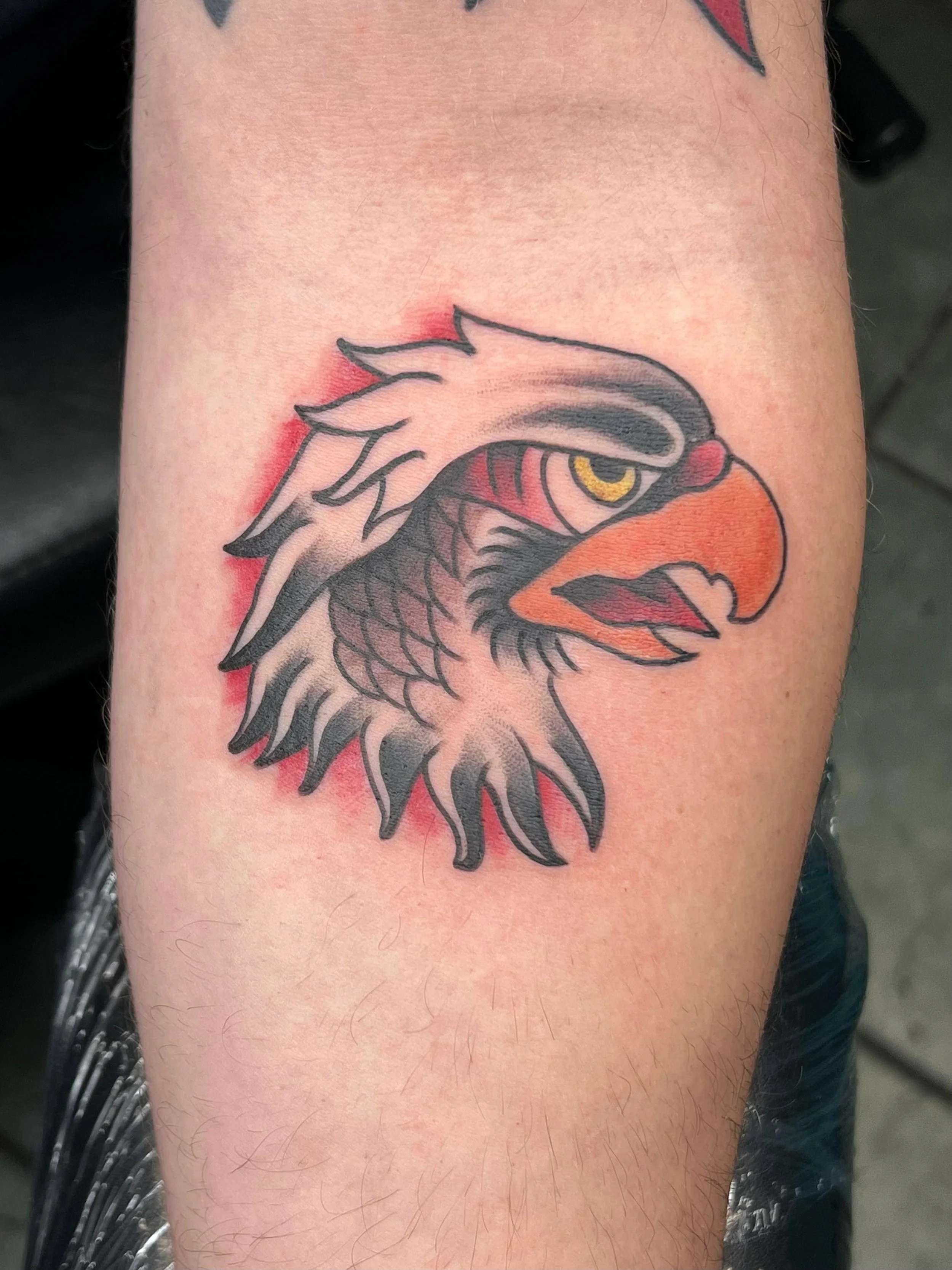 Traditional Eagle Head Tattoos