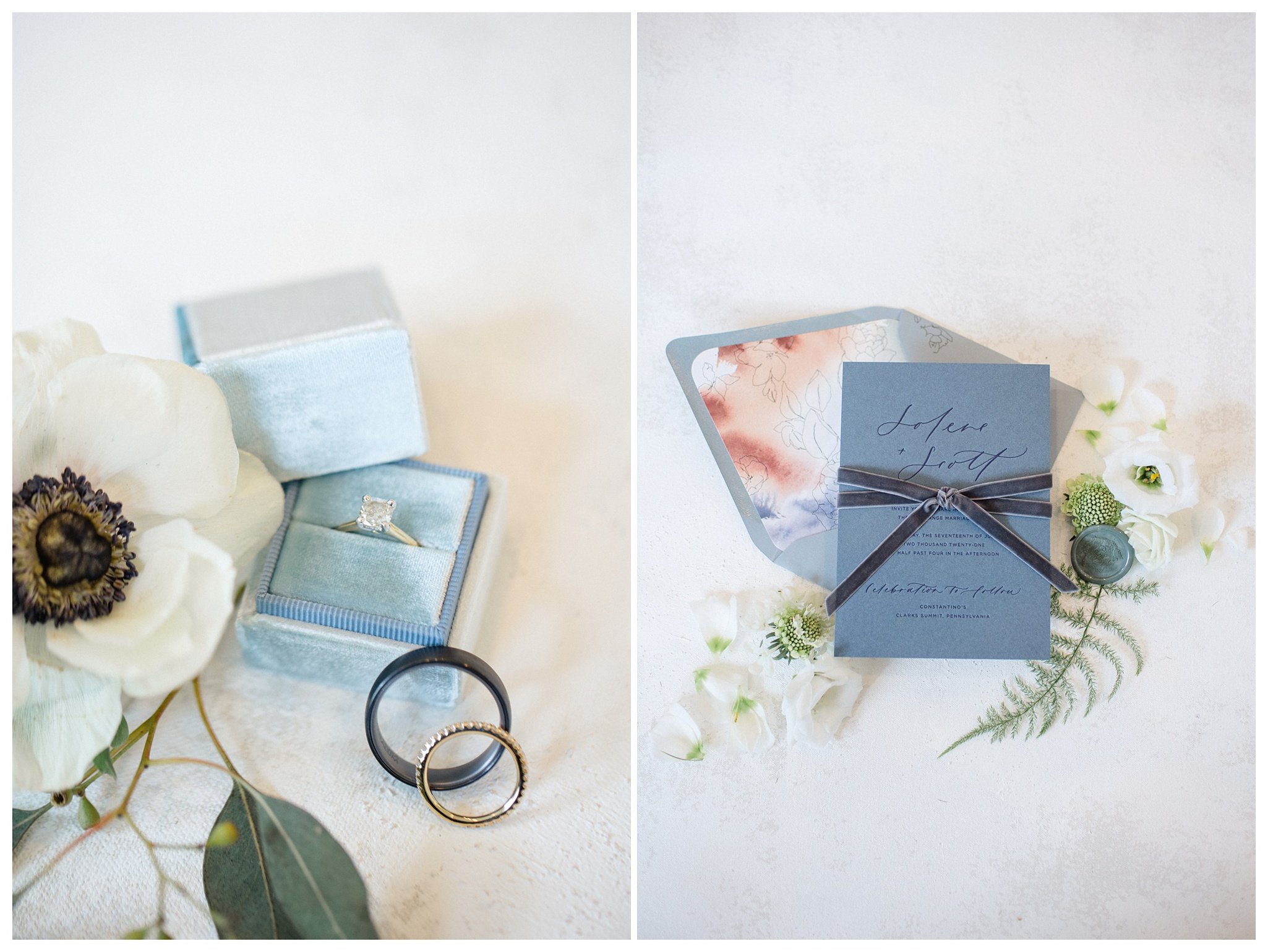 Jolene + Scott | Dusty Blue Constantino's Event Venue Wedding Day ...