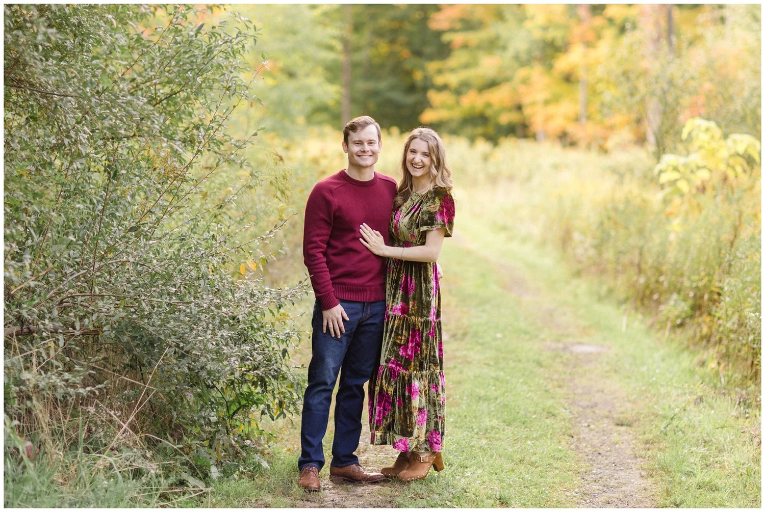 Johnathan + Katelyn | Clark Summit Fall Engagement Session — Jordan ...