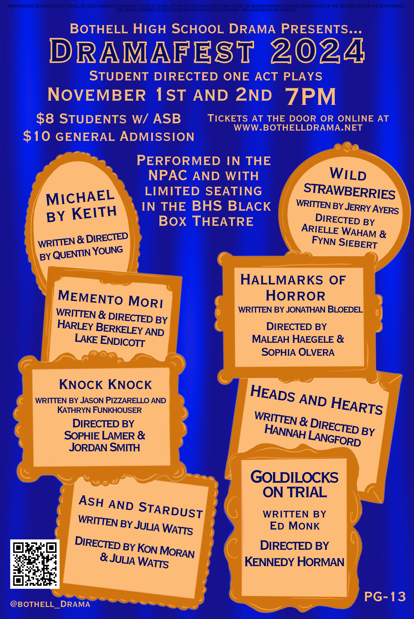 Dramafest — Bothell High School Theatre Arts