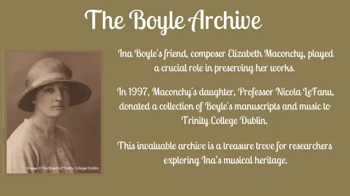Ina Boyle Society Limited