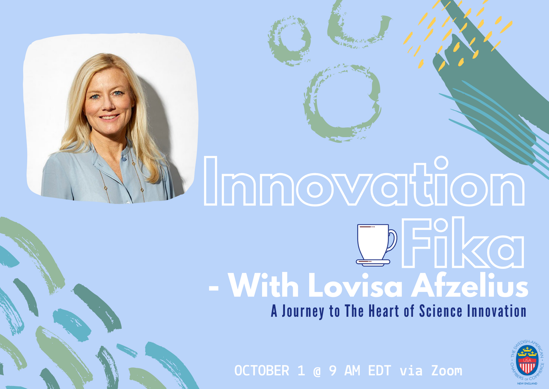 INNOVATION FIKA with Lovisa Afzelius - A Journey to The Heart of Science Innovation — SACC-NE