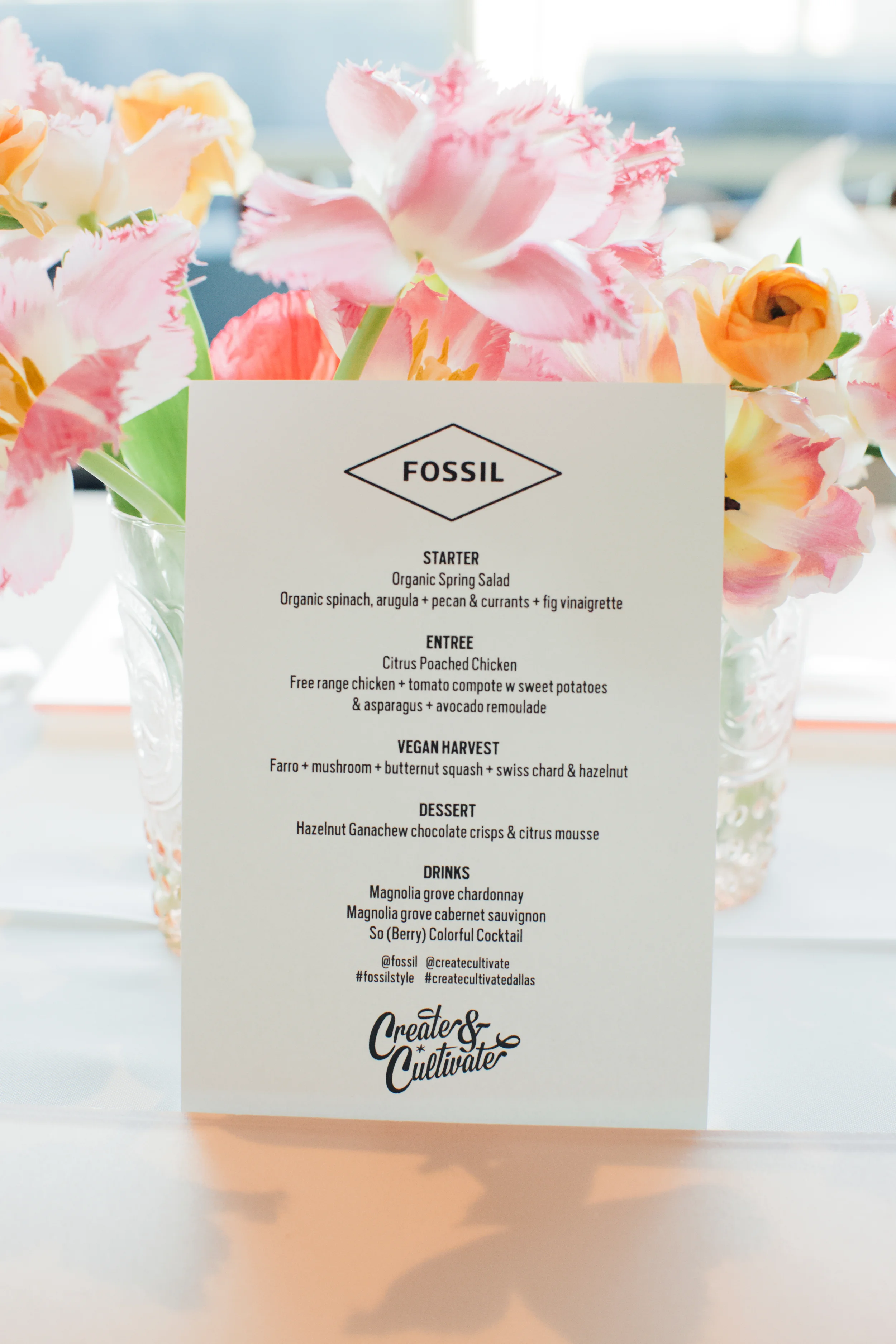 An Inside Peek at the Fossil x C & C Speaker Dinner — Create & Cultivate