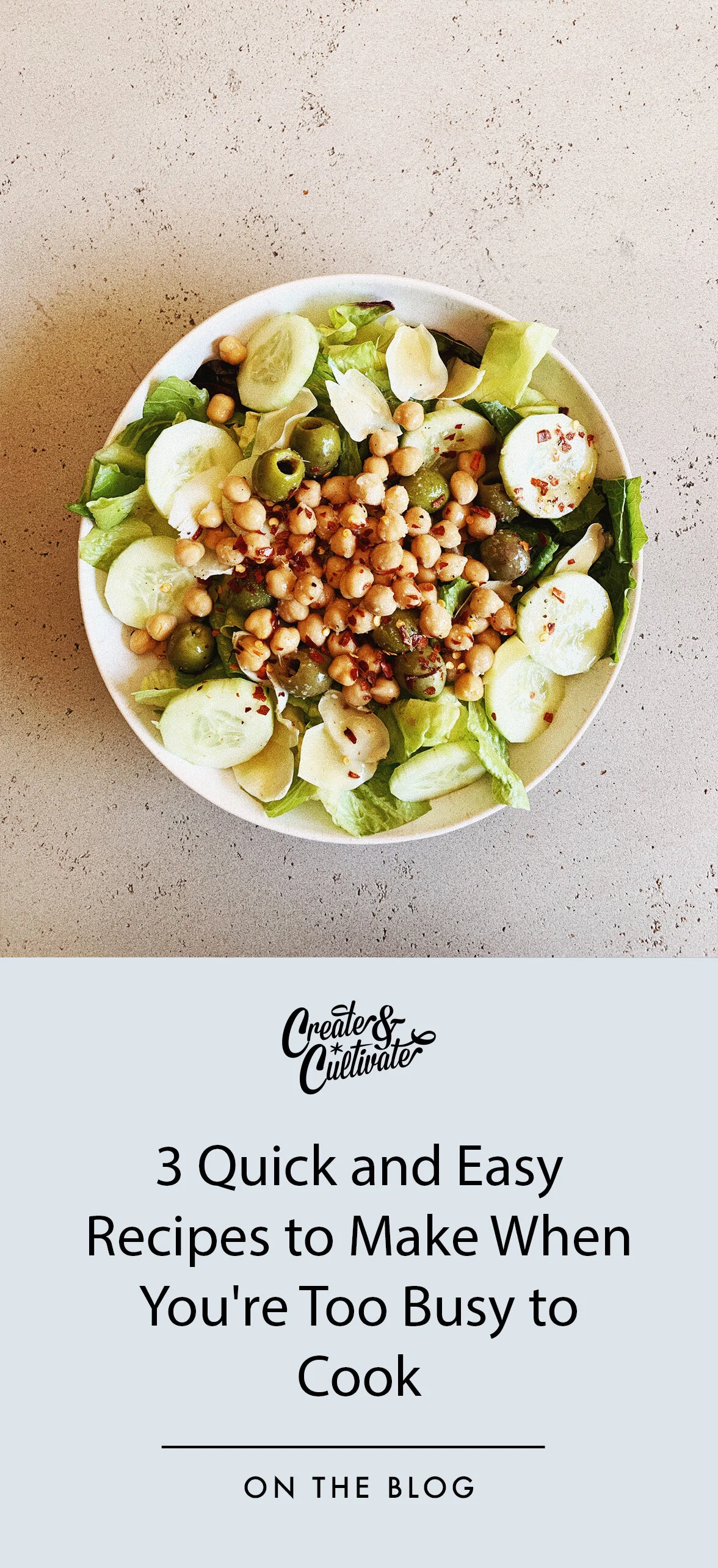 3 Quick and Easy Recipes to Make When You're Too Busy to Cook — Create ...