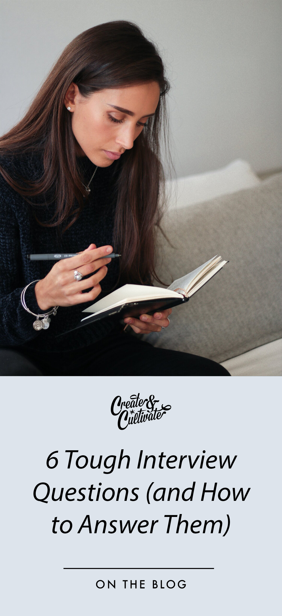 6 Difficult Interview Questions and How to Answer Them — Create + Cultivate