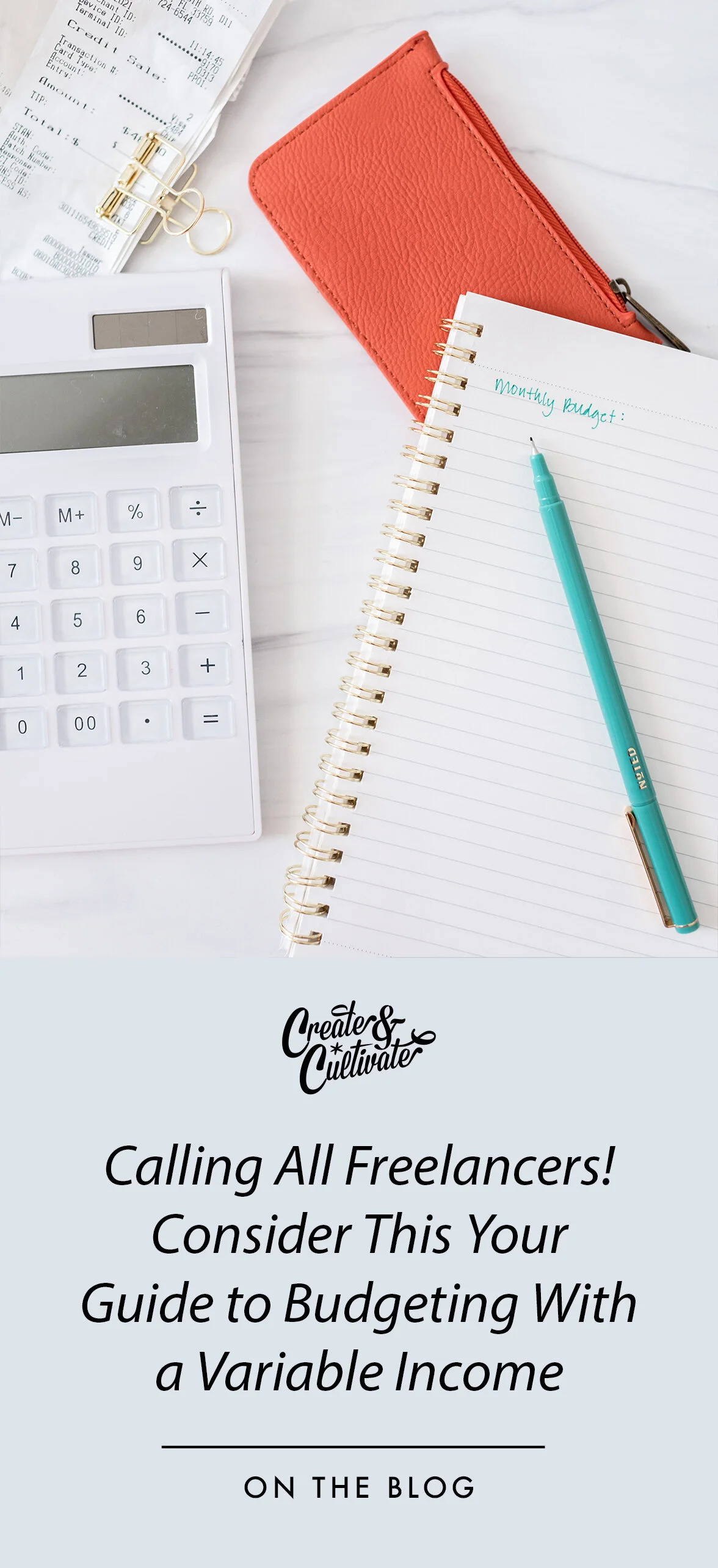 How to Budget With a Variable Income — Create + Cultivate