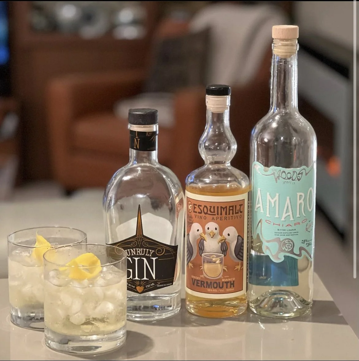 BC WINTER NEGRONI WITH UNRULY GIN