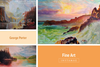Fine artist George Porter's solo art show "After the Masters: Light in ...