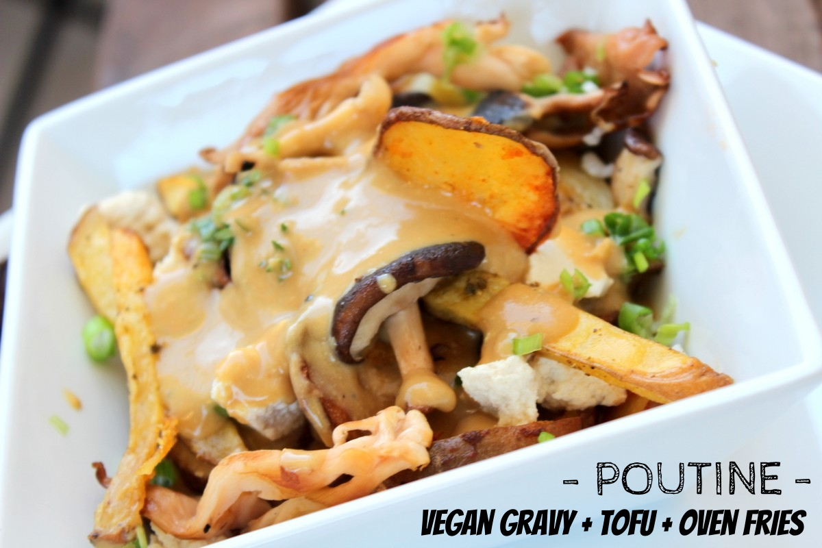 My vegan "poutine" — Under a lemon tree