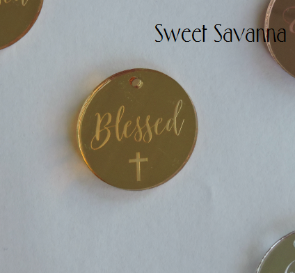 Custom Acrylic Tags - Different sizes and shapes available — Sweet ...