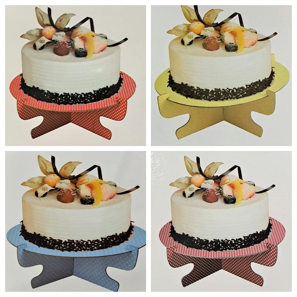 Cake Stand 31cm - Cardboard — Sweet Savanna Cookie Cutters