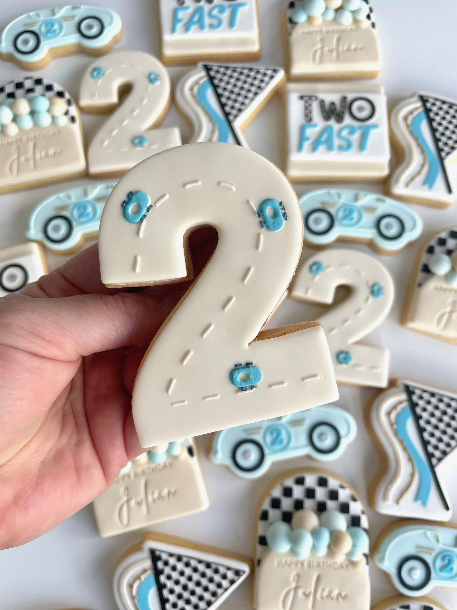 N2 Race track -2pc set — Sweet Savanna Cookie Cutters