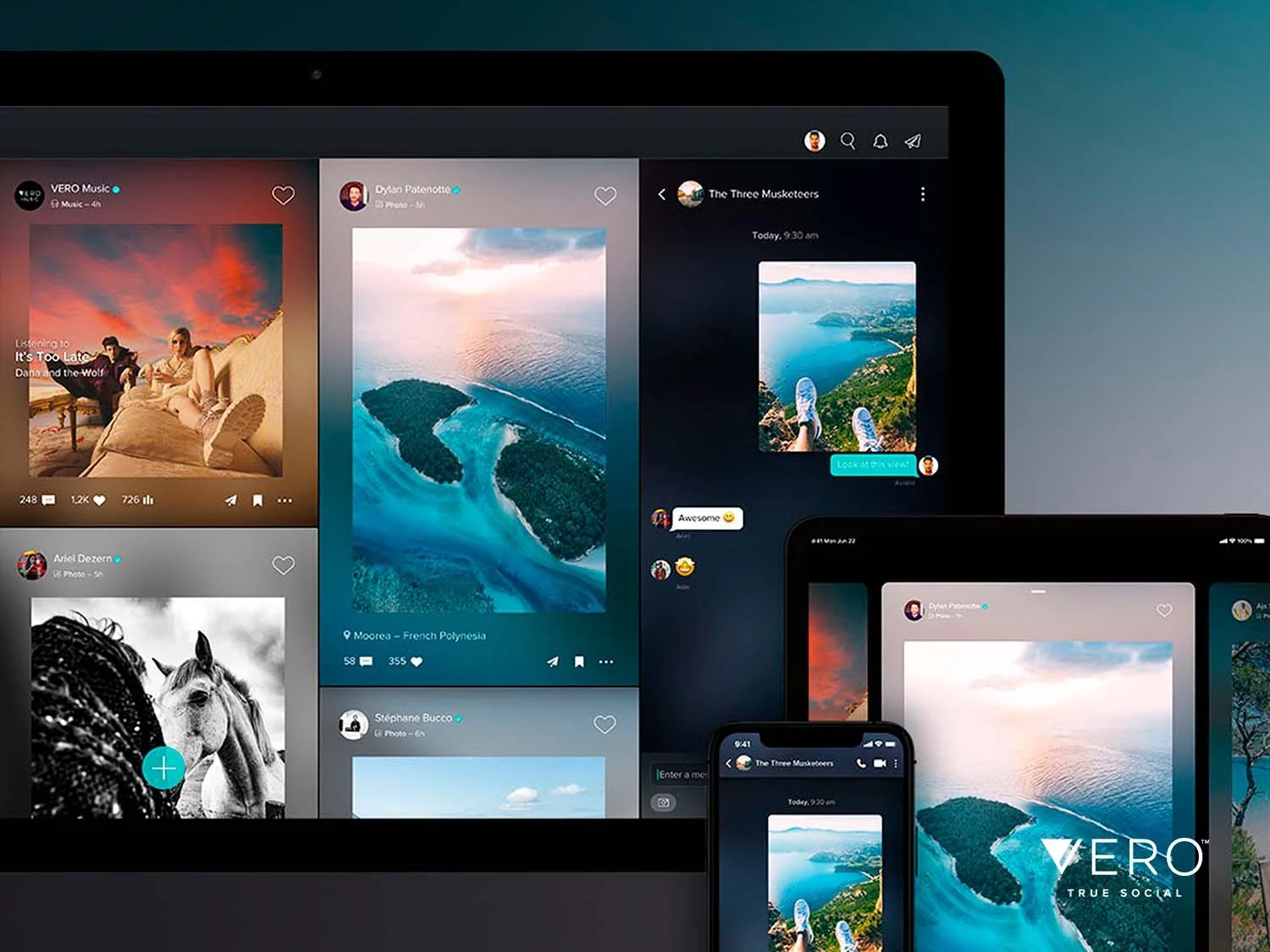 Imagery — VERO — True Social