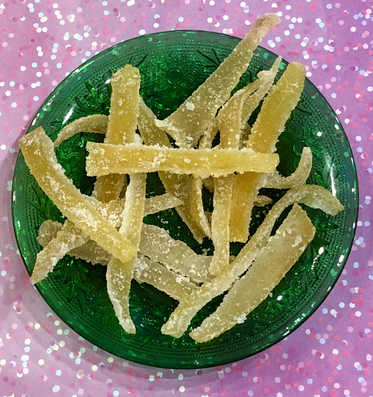 Candied Lemon Peel — Ronnie Fein
