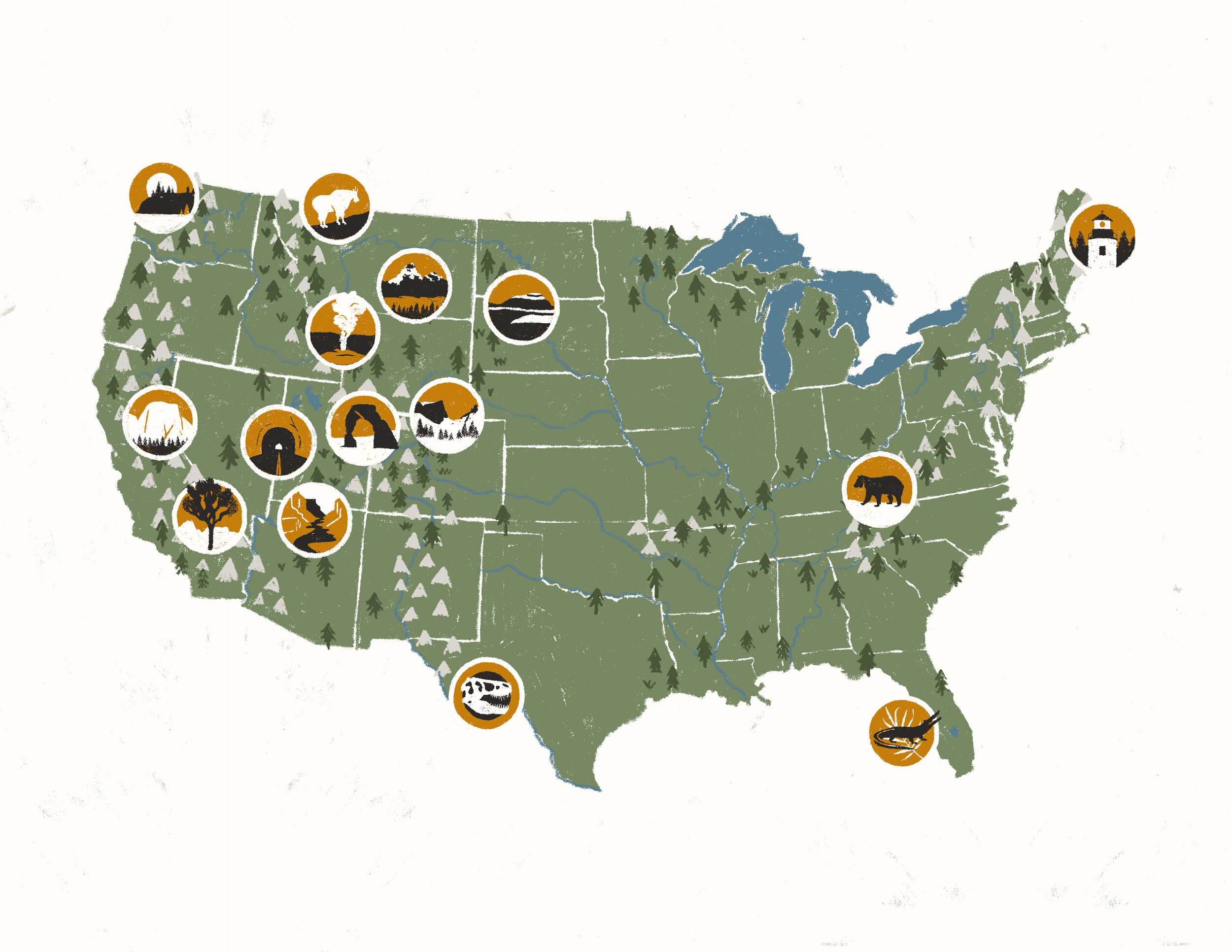 Thor National Park Maps & Iconography — Fallon Venable