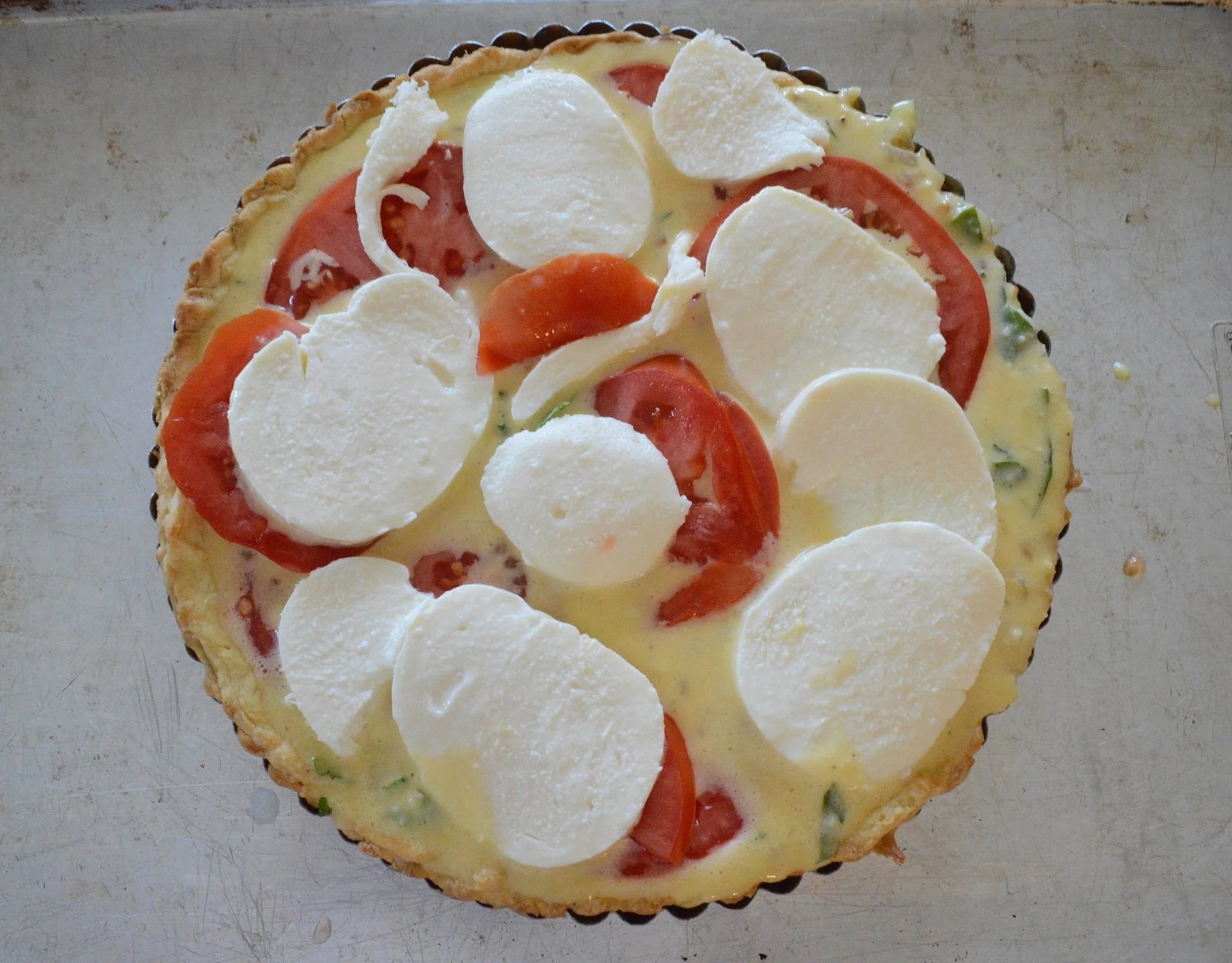 Caprese Quiche — Unwritten Recipes