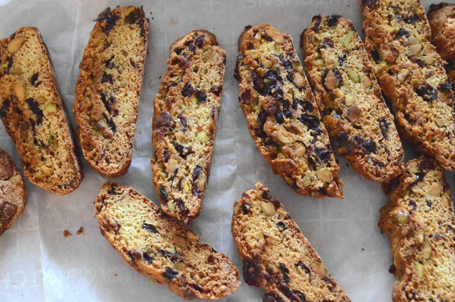 Cranberry Pistachio Biscotti — Unwritten Recipes