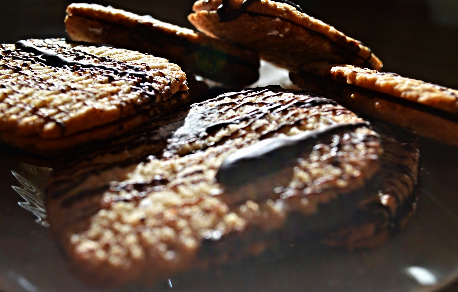 Jenny's Bordeaux Chocolate Sandwich Cookies — Unwritten Recipes