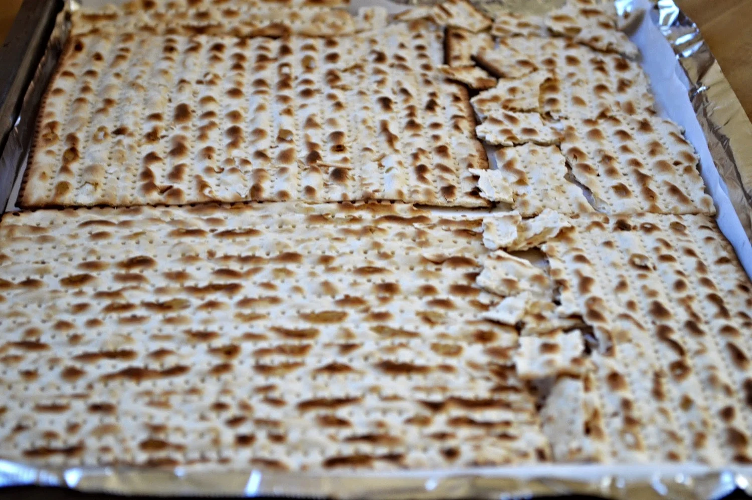 Chocolate Almond Matzo Brittle — Unwritten Recipes