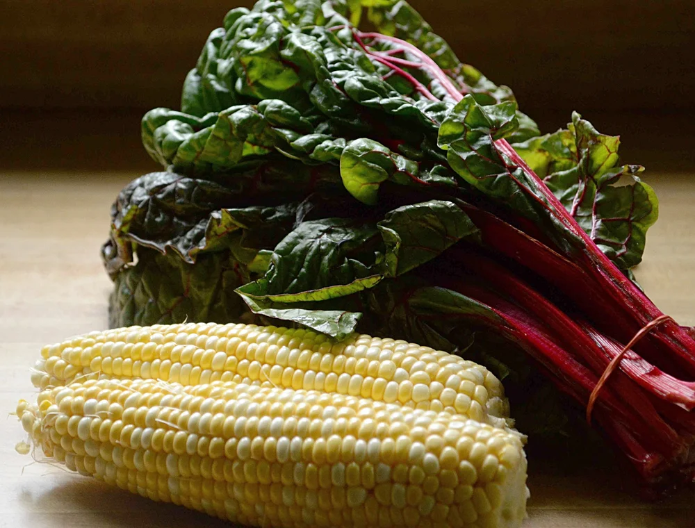 Swiss Chard Corn Gratin — Unwritten Recipes