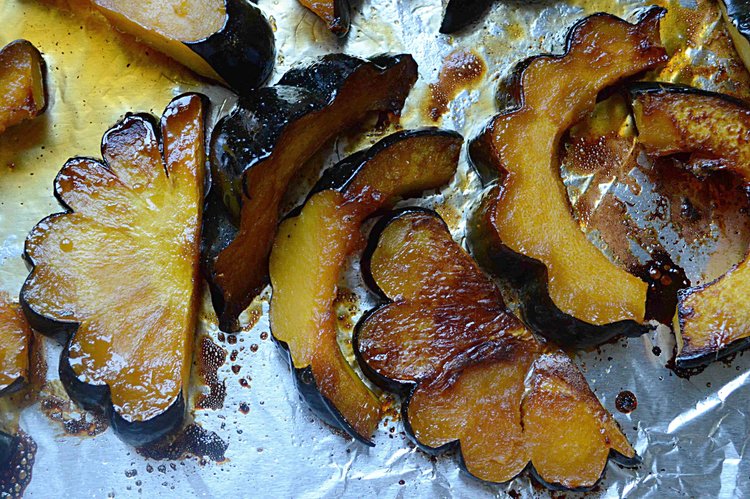 Maple-Soy Glazed Acorn Squash Wedges — Unwritten Recipes