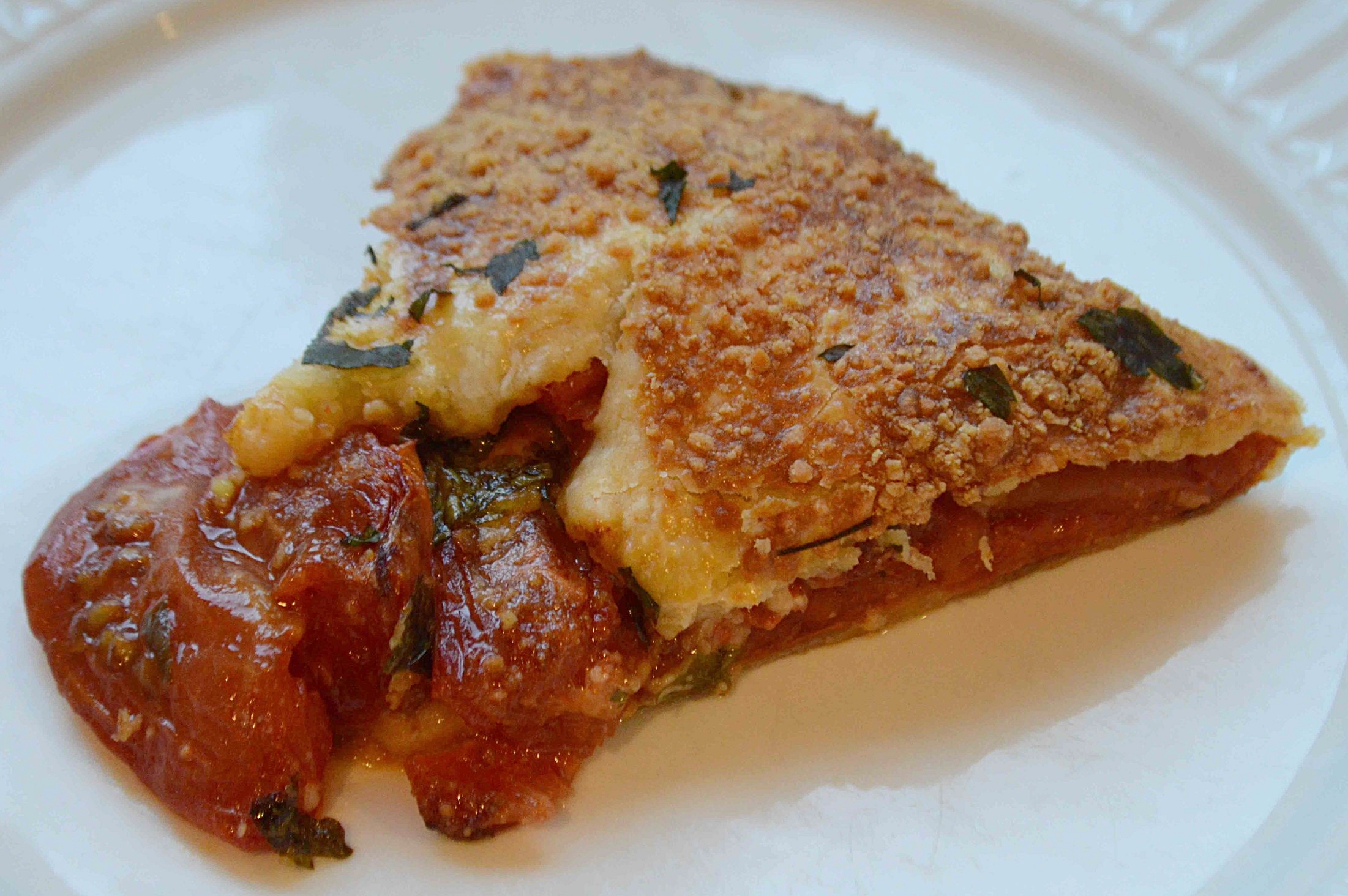 Rustic Roasted Tomato Tart — Unwritten Recipes