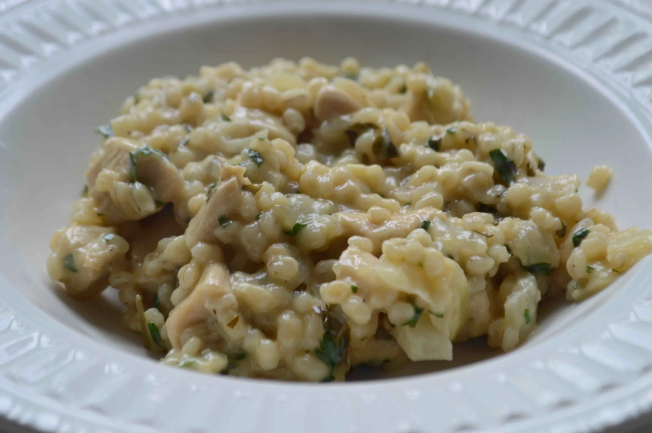Chicken Barley Risotto — Unwritten Recipes