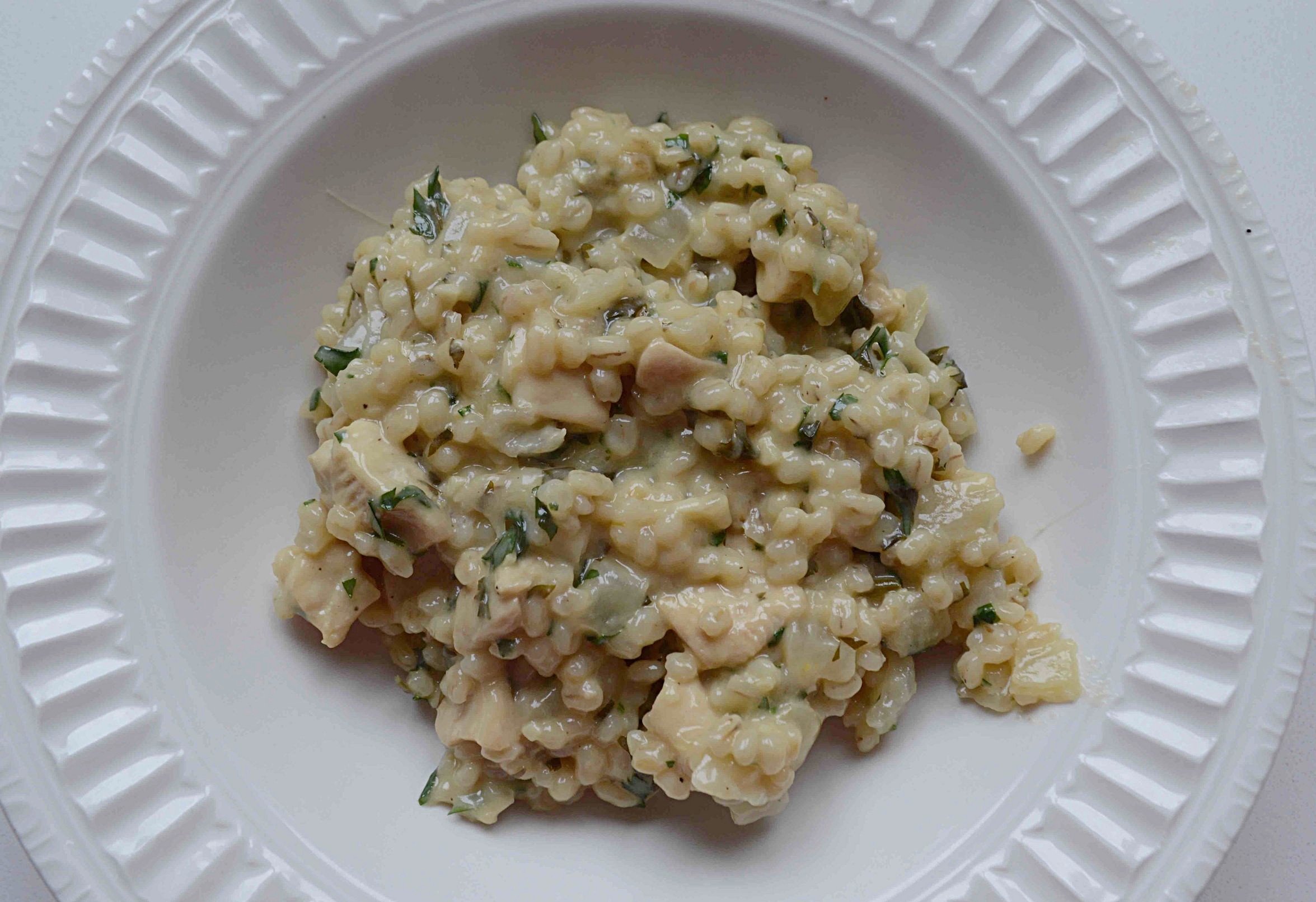 Chicken Barley Risotto — Unwritten Recipes