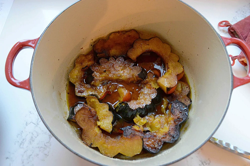 Caramelized Acorn Squash with Cooling Garlic-Yogurt Sauce — Unwritten ...