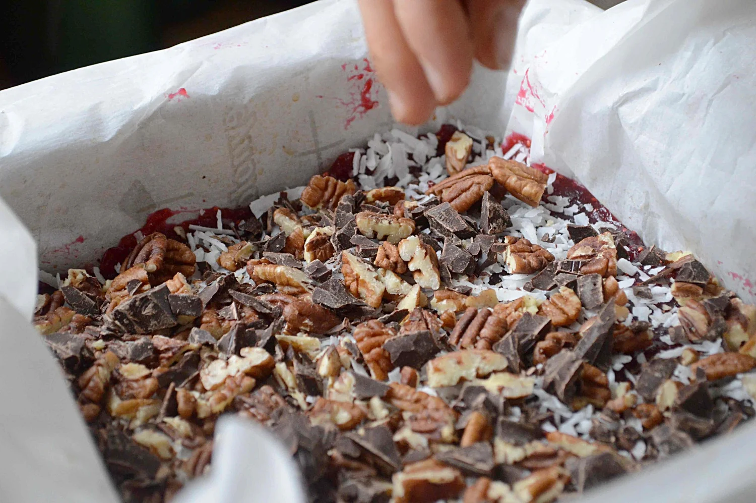 Cranberry Chocolate Layer Bars — Unwritten Recipes
