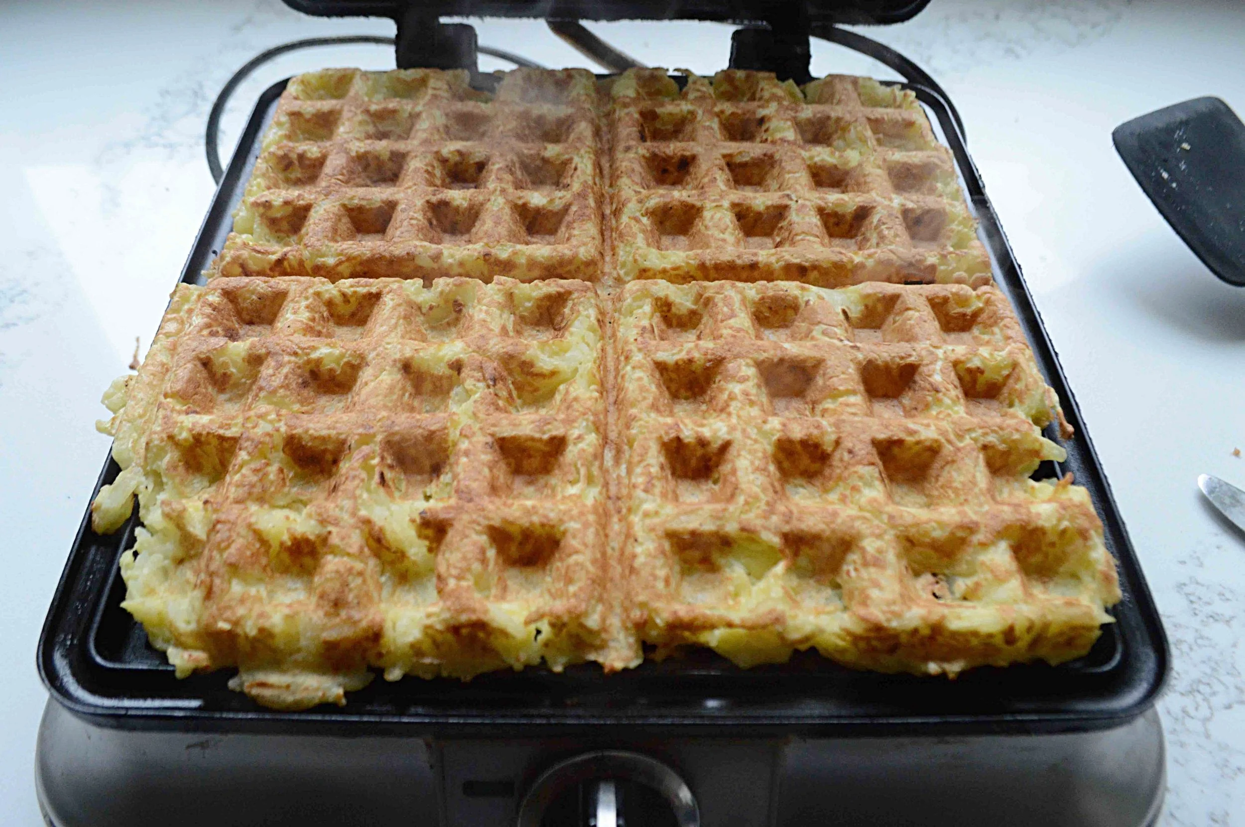 Hanukkah Latke Waffles — Unwritten Recipes