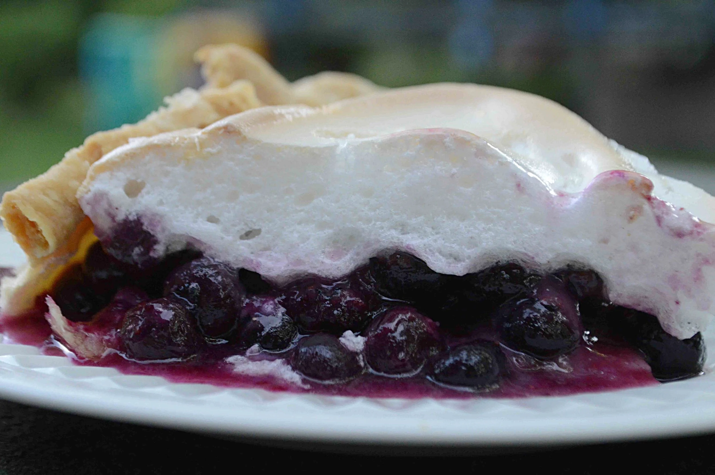 Sweety Pies' Blueberry Meringue Pie-Famous Fridays — Unwritten Recipes