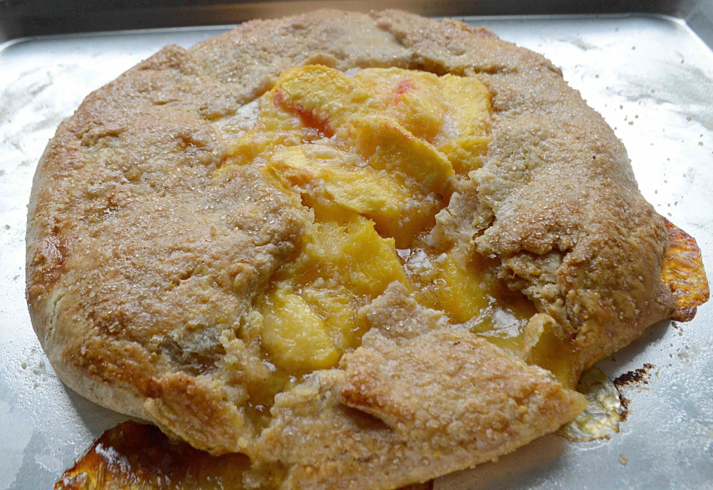Rustic Peach Tart — Unwritten Recipes