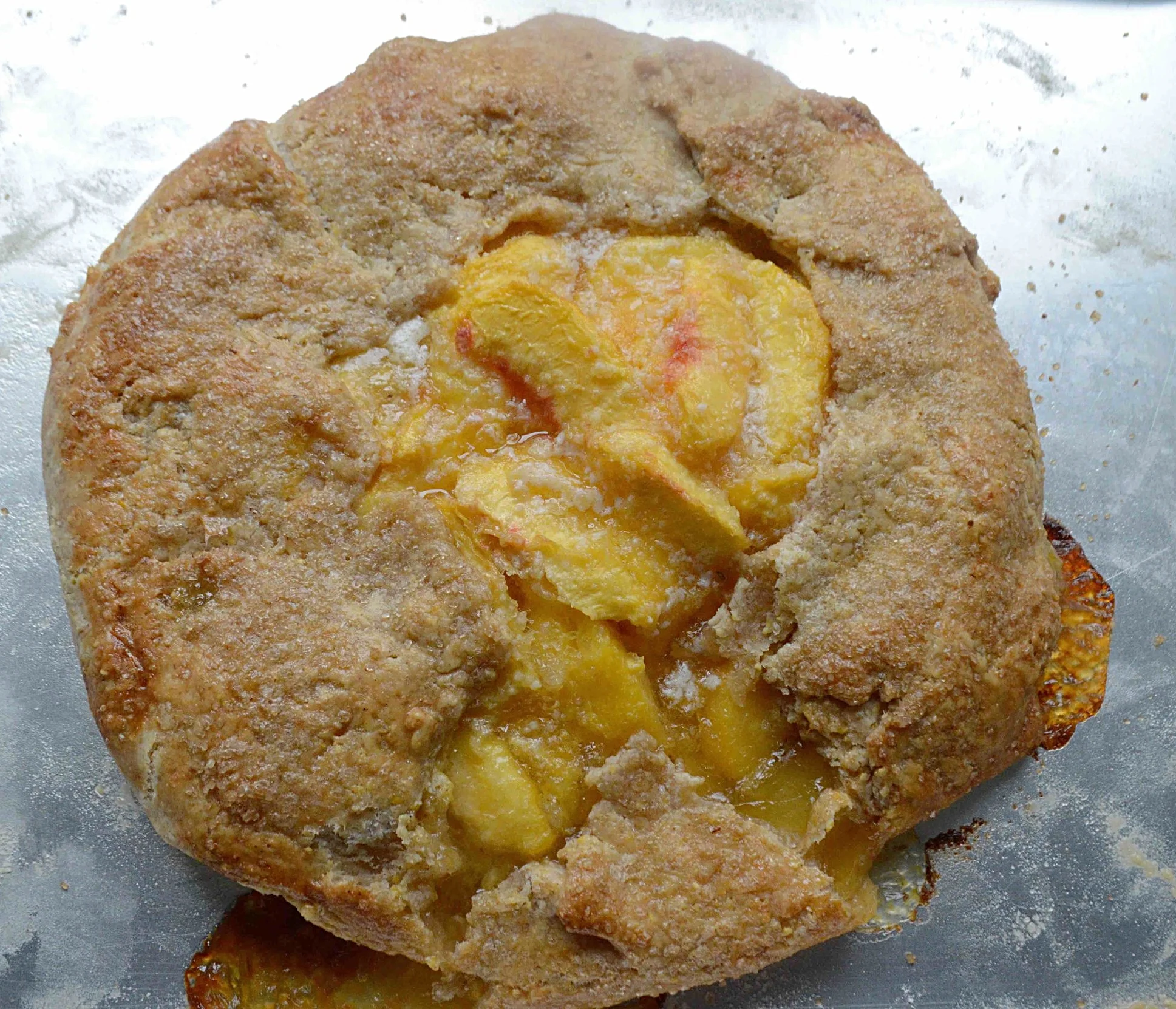 Rustic Peach Tart — Unwritten Recipes