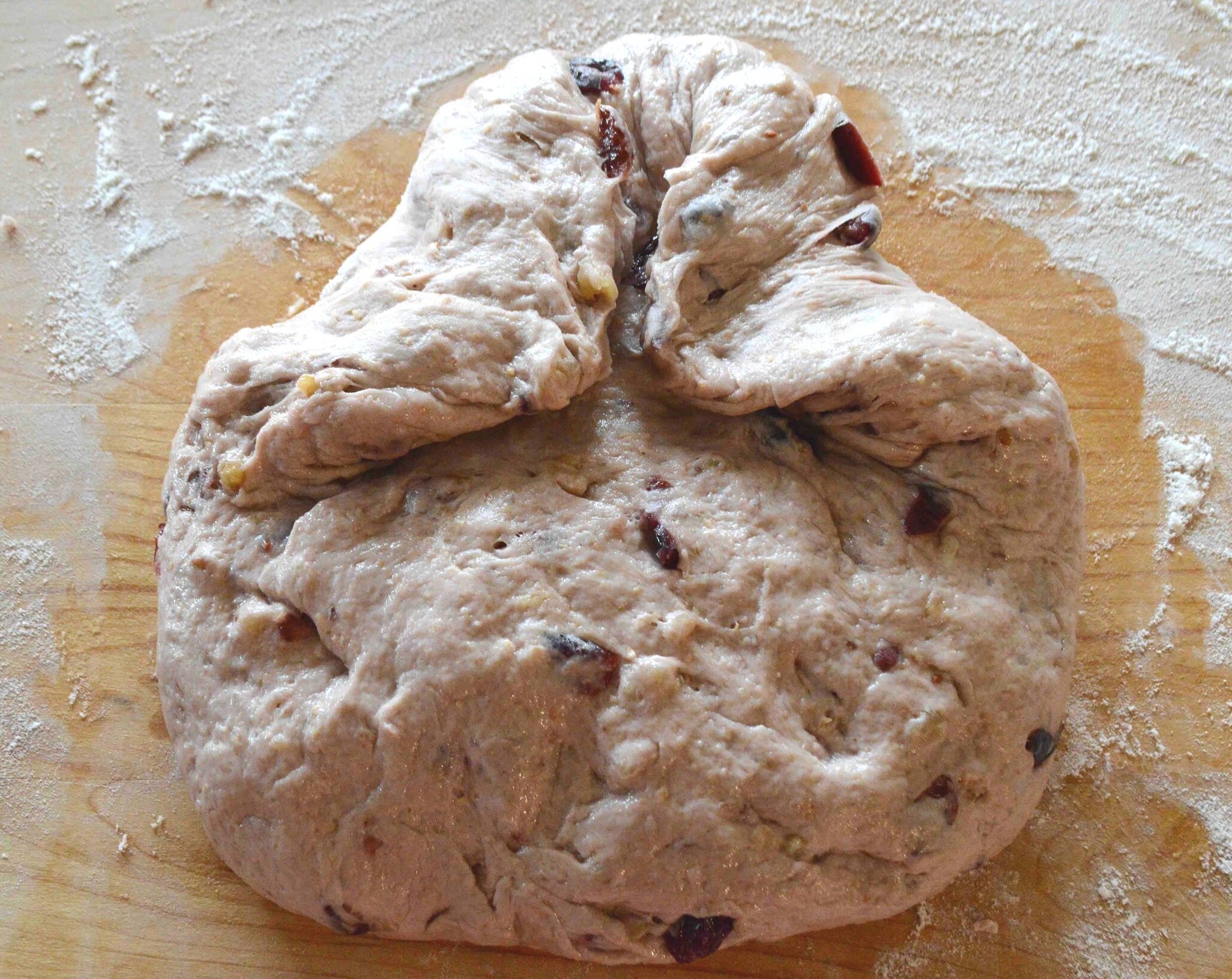 Rustic Cranberry Walnut Bread — Unwritten Recipes