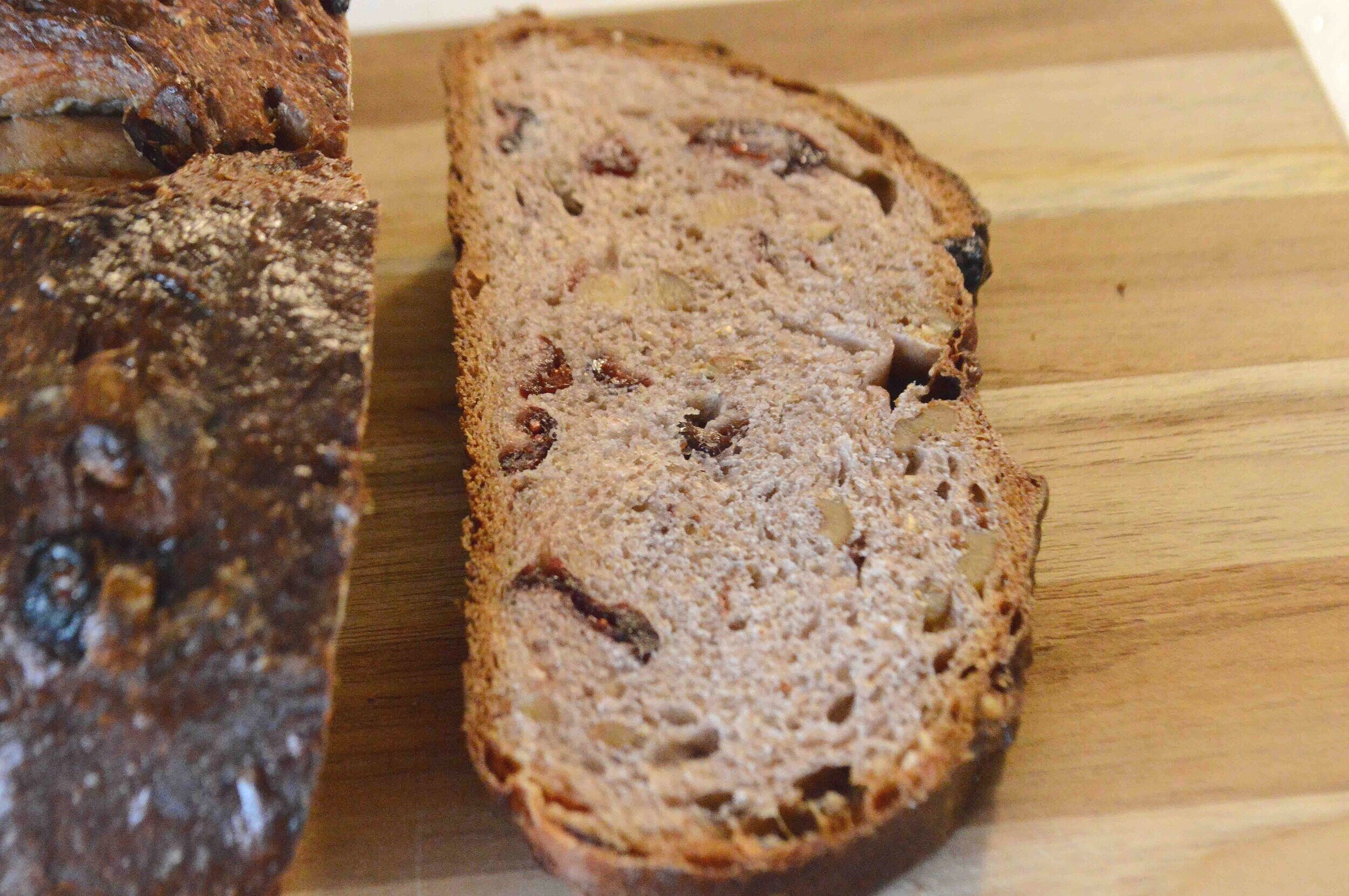 Rustic Cranberry Walnut Bread — Unwritten Recipes