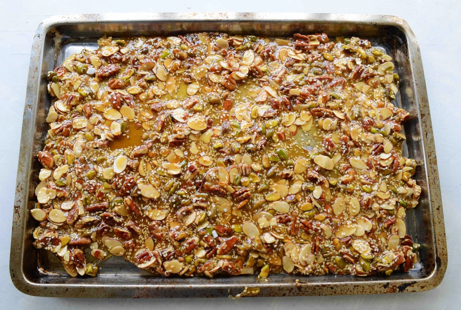 Sesame Nut Brittle — Unwritten Recipes