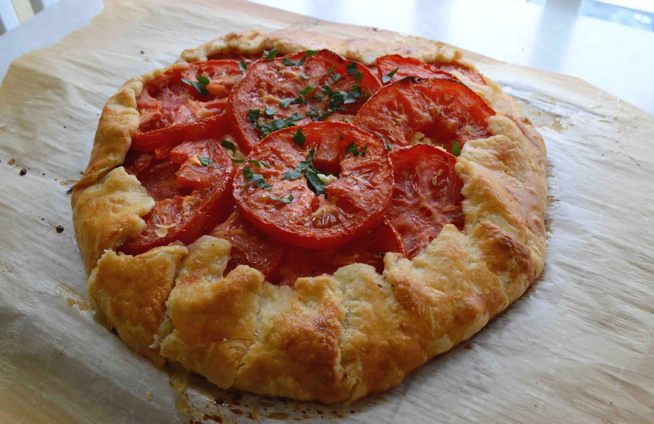 Tomato and Feta Crostata — Unwritten Recipes