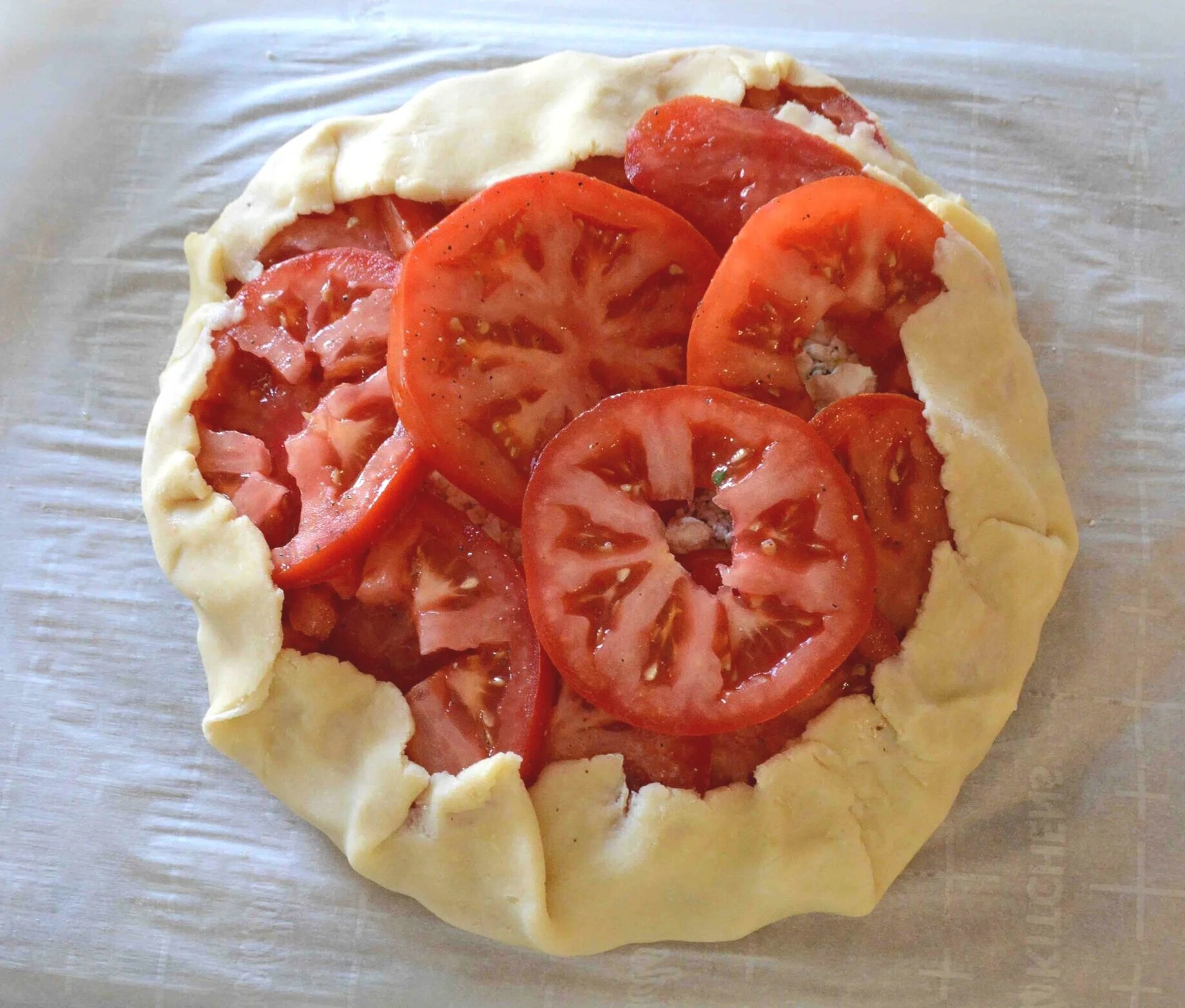 Tomato and Feta Crostata — Unwritten Recipes
