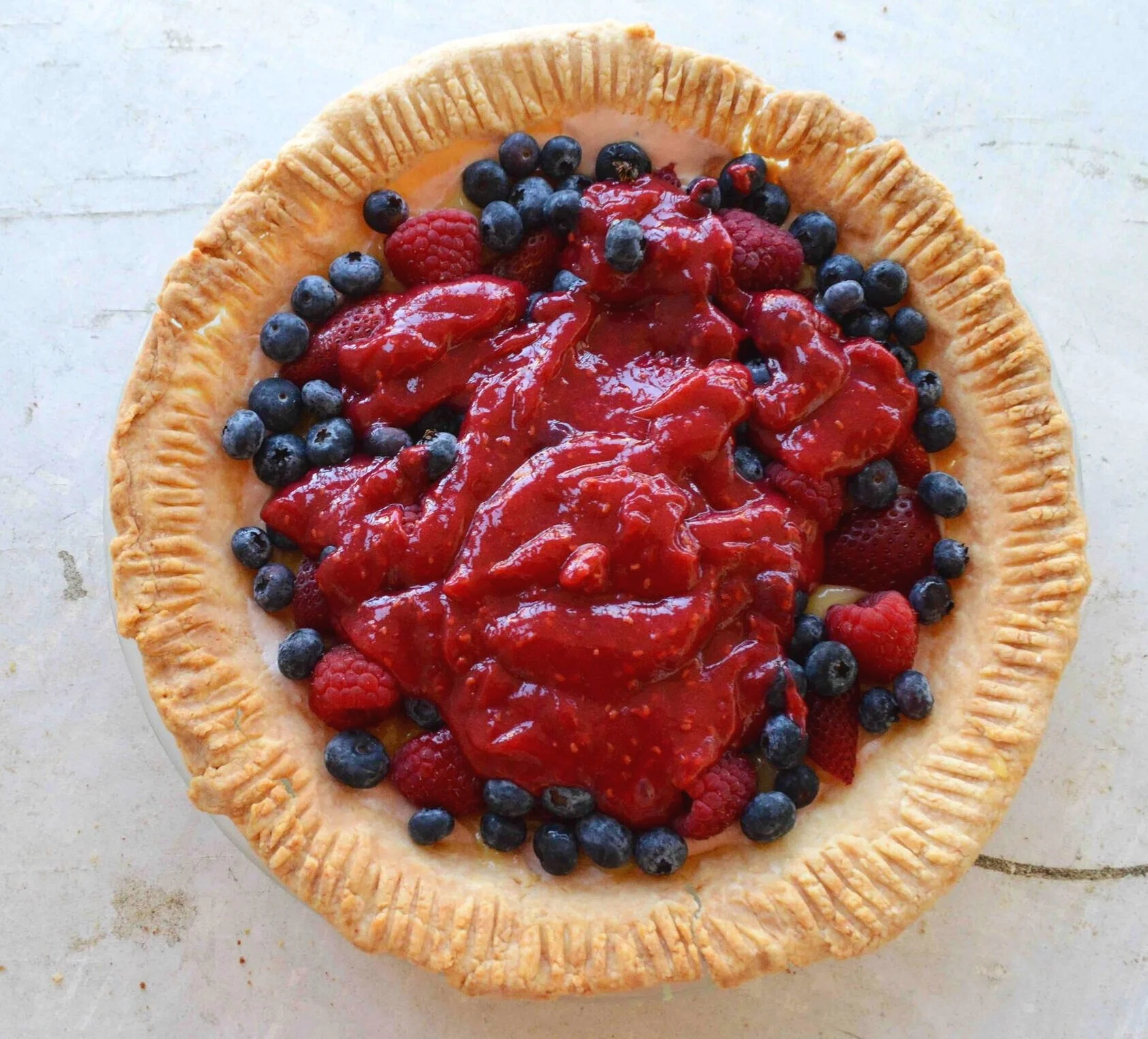 Pie For Everyone's Berry Dream Pie-Famous Fridays — Unwritten Recipes
